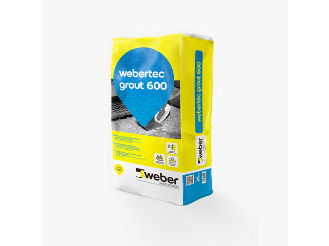 webertec grout 600