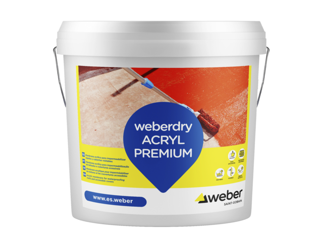 weberdry ACRYL PREMIUM : Tratamiento de humedades > Impermeabilización ...
